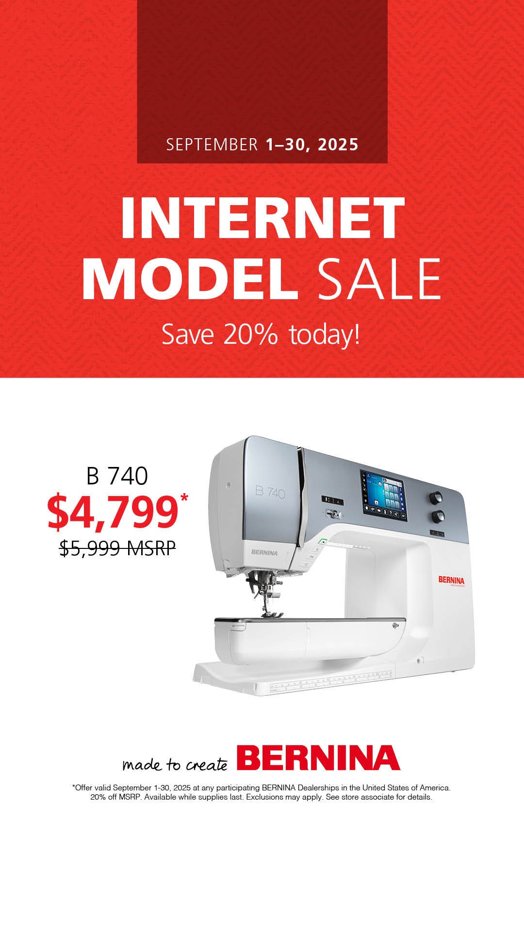 BERNINA_promotions – Top Notch Sew & Vac