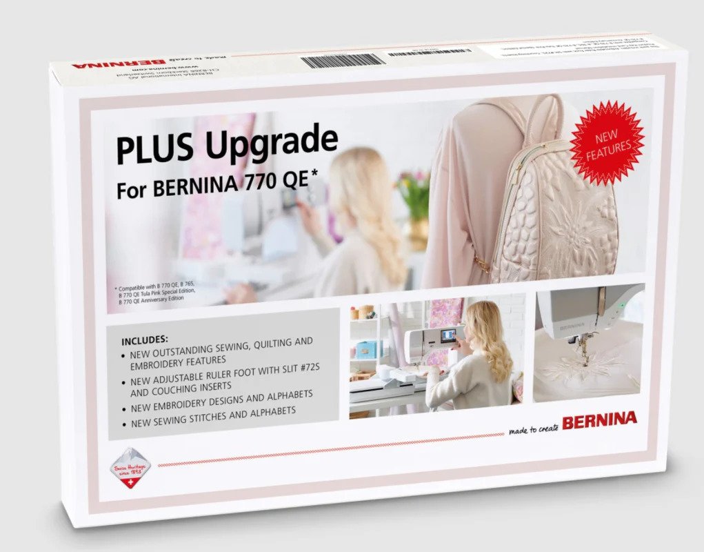 BERNINA 770 Plus Upgrade – Top Notch Sew & Vac